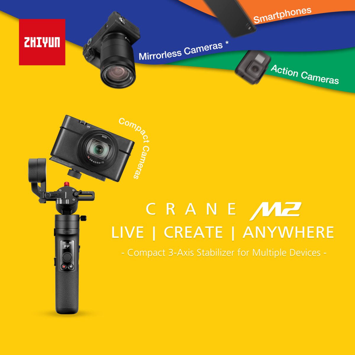 ขาย Zhiyun Crane M2 ราคา สุดคุ้ม - DJI Reseller